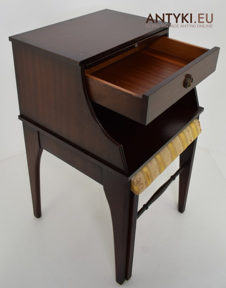 Muzealna angielska szafeczka ,stolik pod telefon w stylu Empire. Meble ...